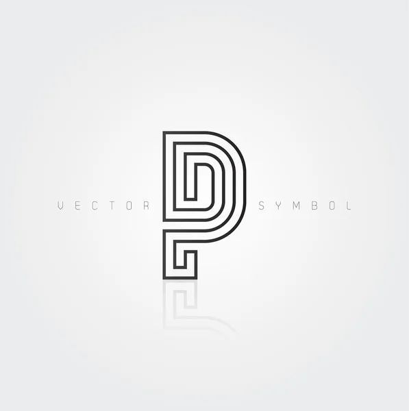 P line logo Vector Images | Depositphotos