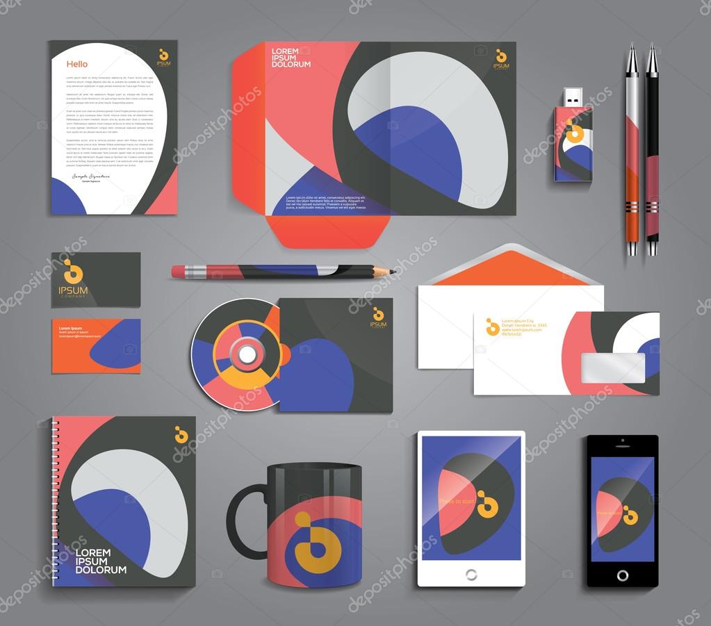 Professional identity for your company Stock Vector Image by ...