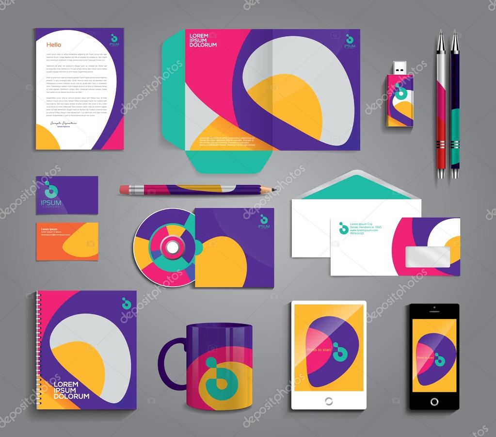 Professional identity for your company — Stock Vector © feabornset ...