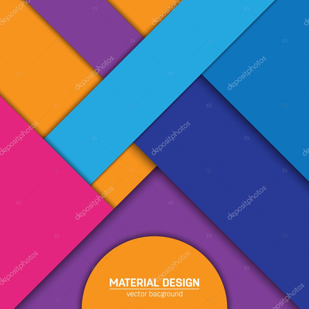 Vector material design background. Stock Vector by ©MIKHAIL_GRACHIKOV ...