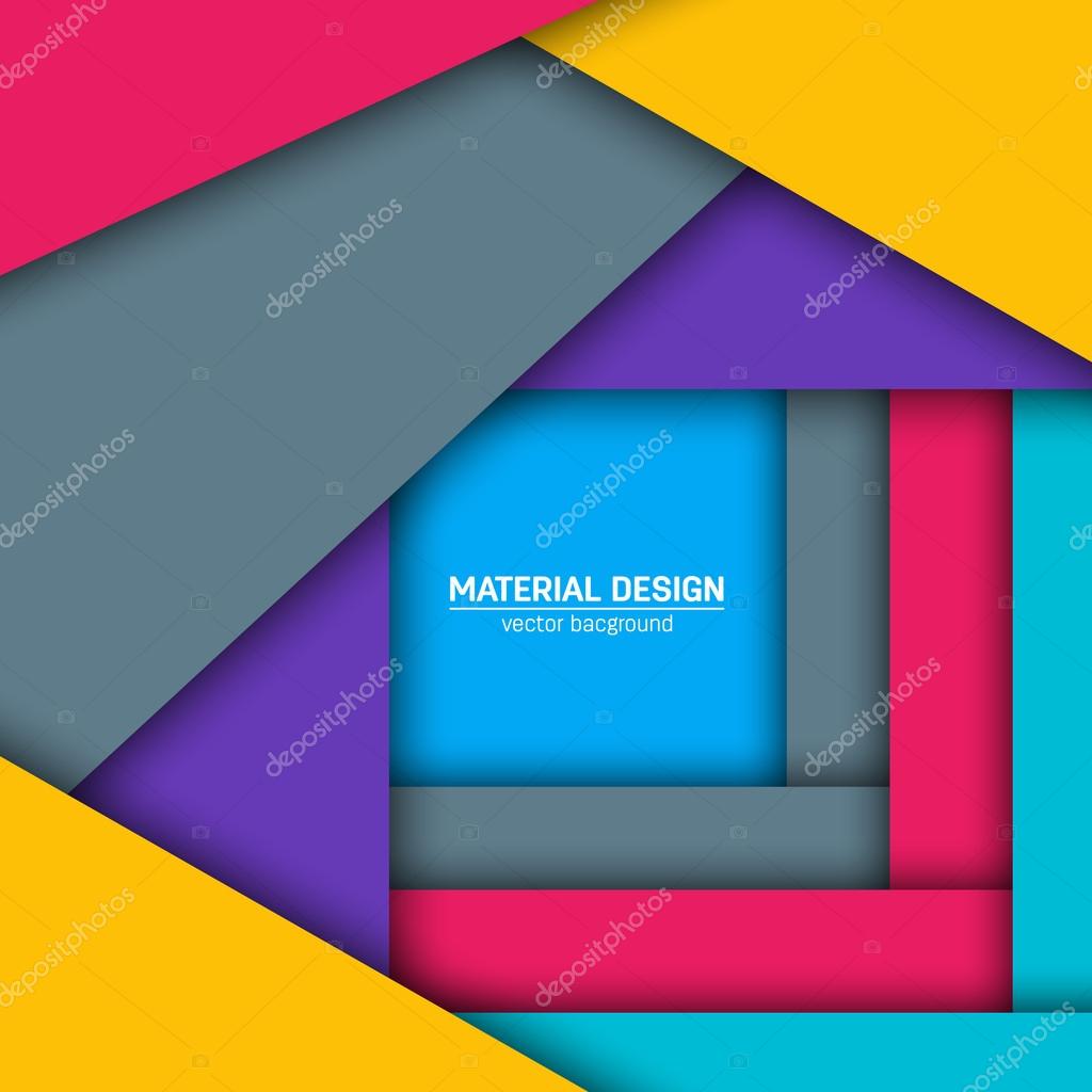 Vector material design background. Stock Vector by ©MIKHAIL_GRACHIKOV ...