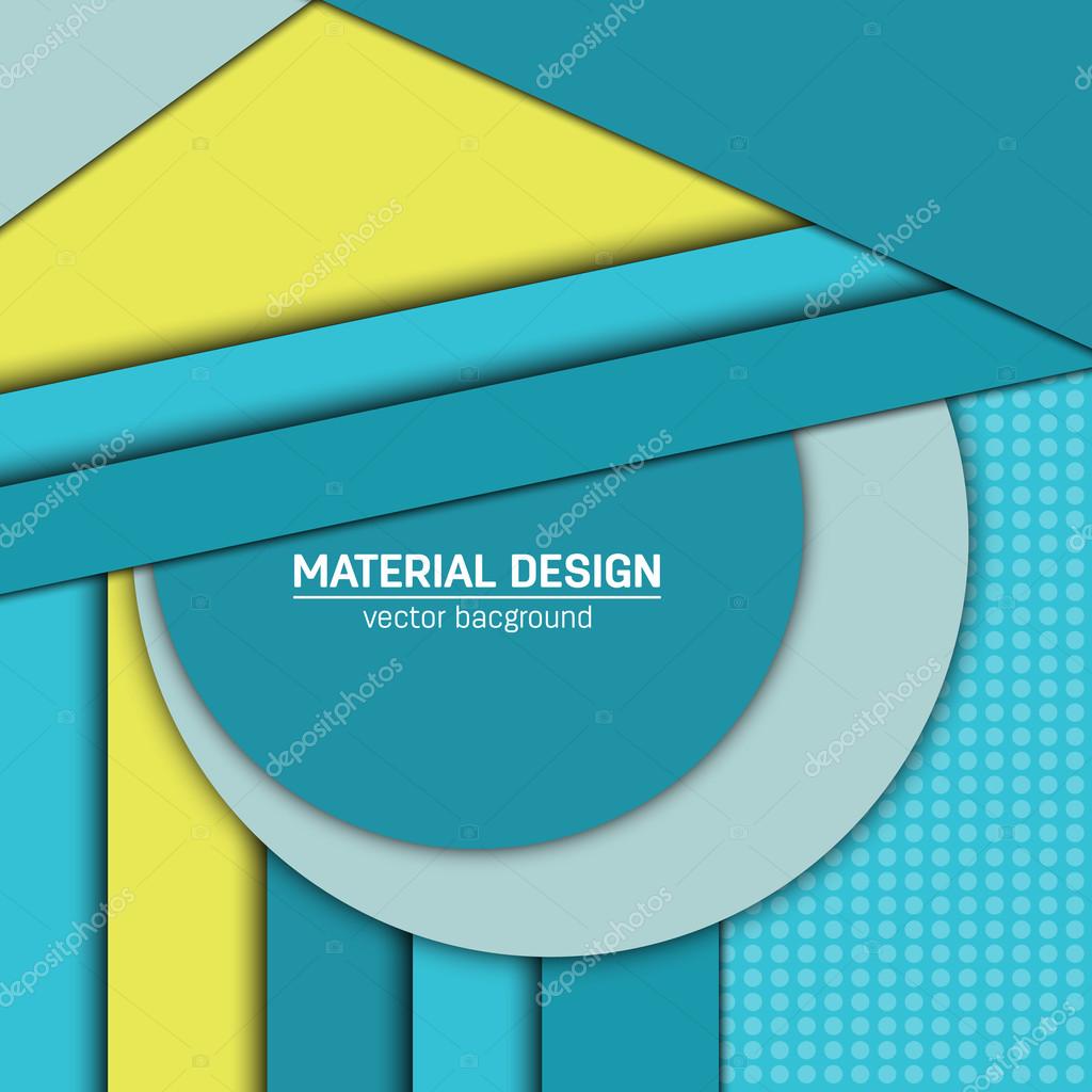 Vector material design background. Stock Vector by ©MIKHAIL_GRACHIKOV ...