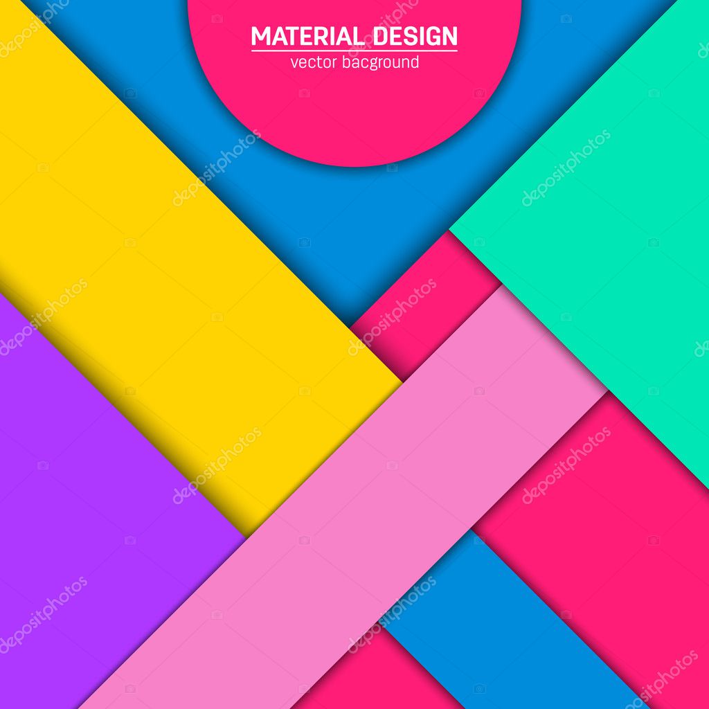 Vector material design background. Stock Vector by ©MIKHAIL_GRACHIKOV ...