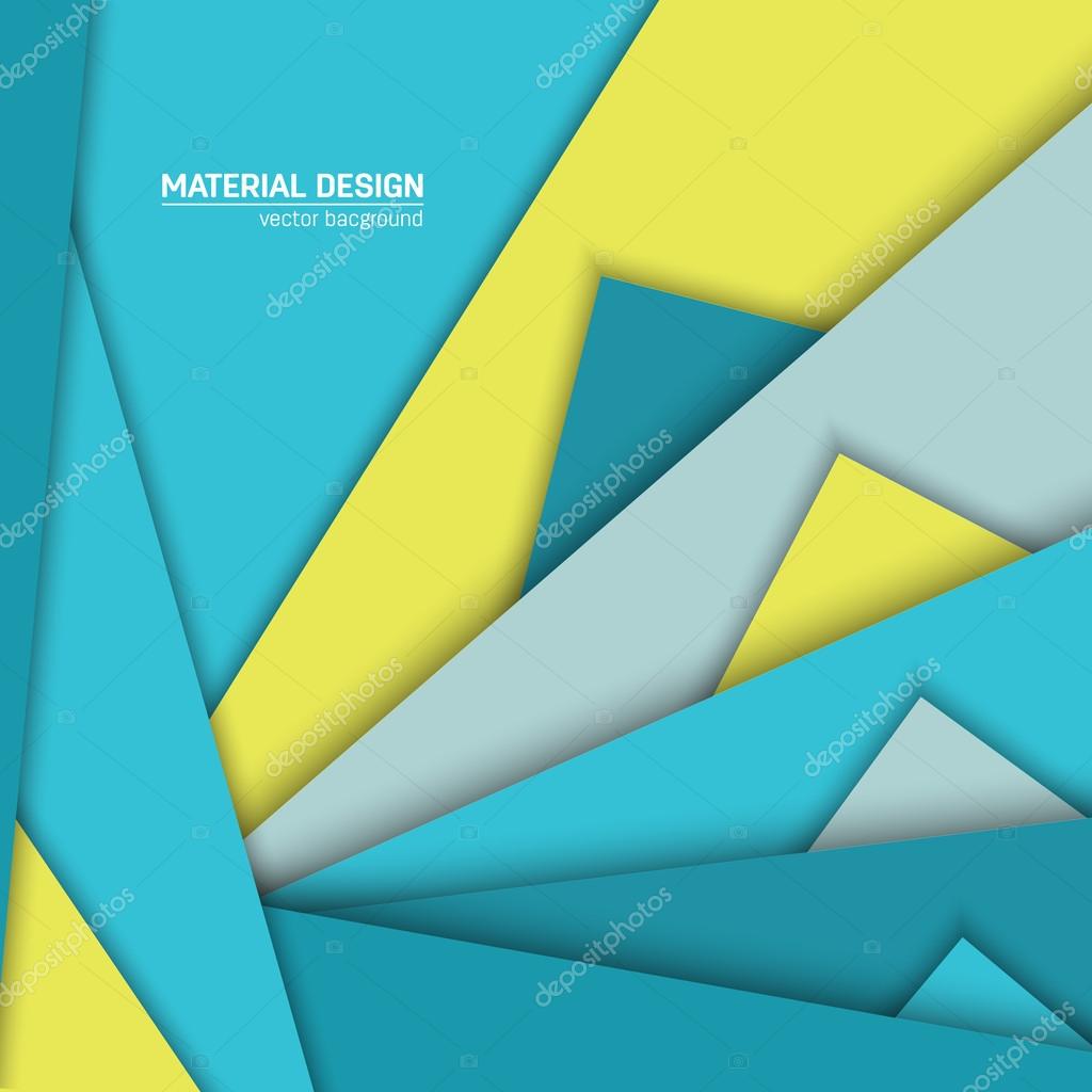 Vector material design background. Abstract creative concept layout ...