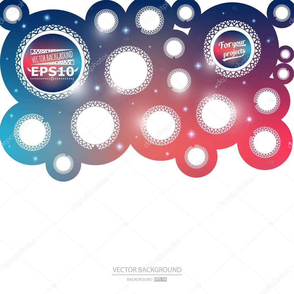 Vector background for web, art page design, plan card, page, style ...