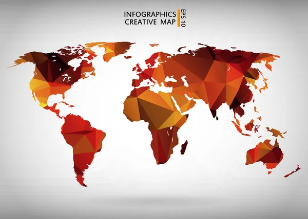 100,000 Creative world map Vector Images | Depositphotos