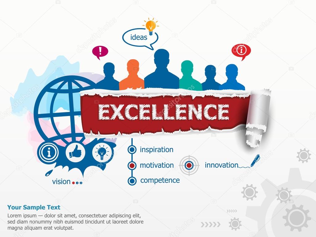 Excellence concept and group of people. — Stock Vector © MVmaster ... Excellence concept and group of people. — Stock Vector © MVmaster ...
