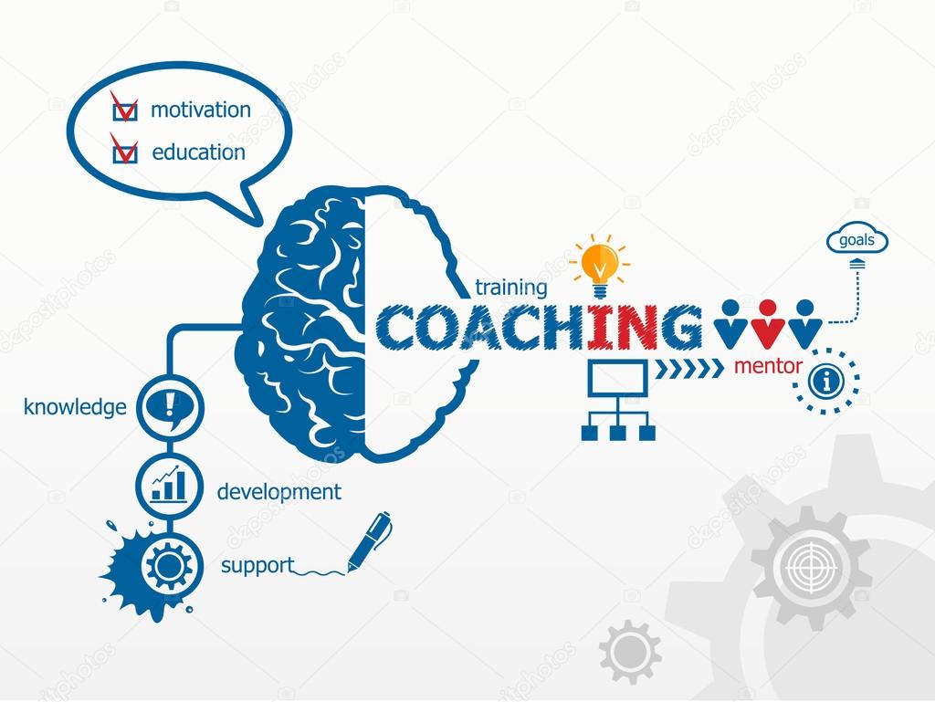 Coaching concept. Stock Vector Image by ©MVmaster #64111697