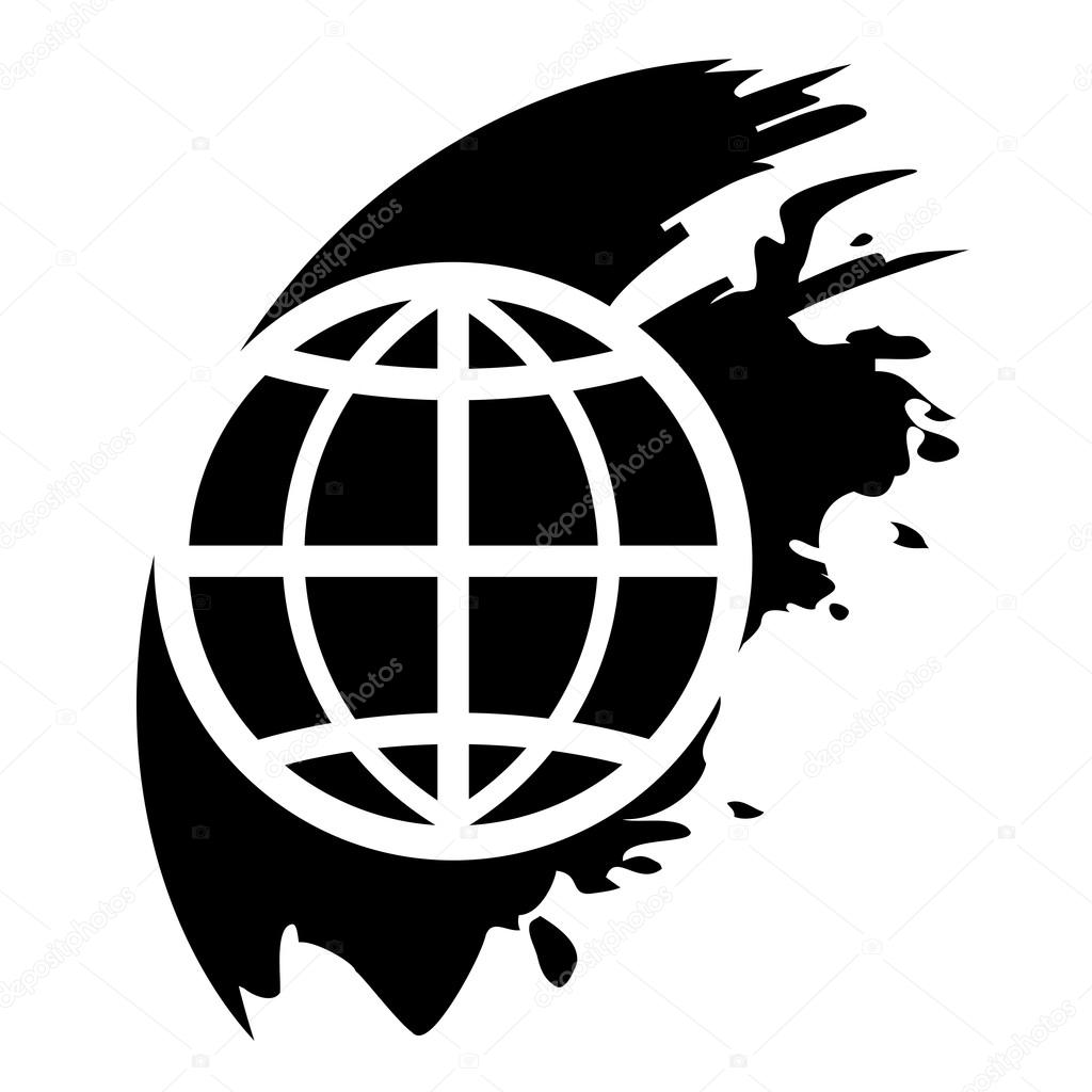 Earth round icon. Stock Vector by ©MVmaster 68242357