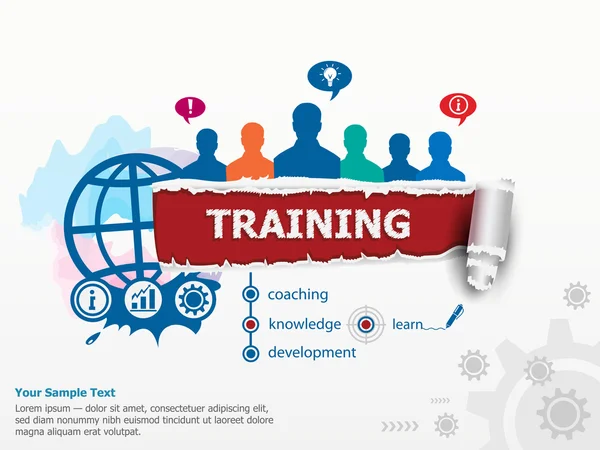 Training and development Stock Vectors, Royalty Free Training and ...