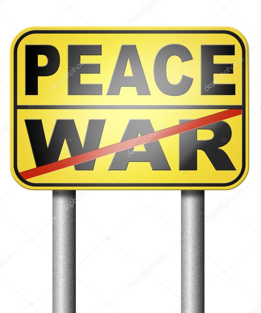 War peace conflict zone — Stock Photo © illustratorkris #106341464