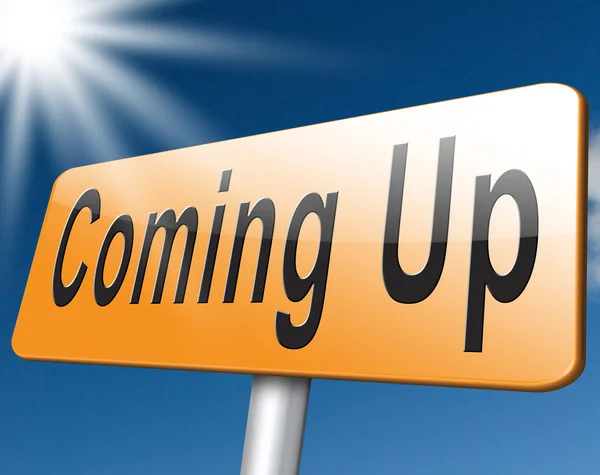 Upcoming sign Stock Photos, Royalty Free Upcoming sign Images ...
