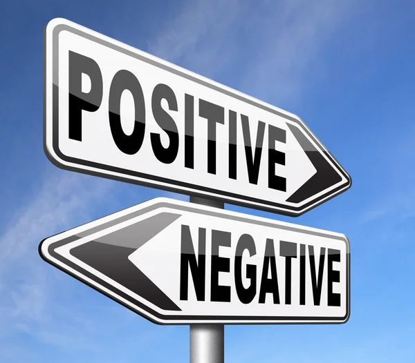 Positive - Negative - Thinking — Stock Photo © Gajus-Images #44273749