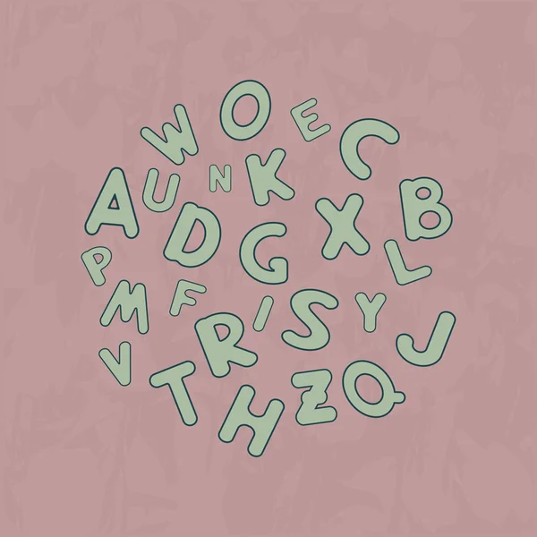 Vector uppercase alphabet 1 Stock Vector Image by ©grivina #112641336