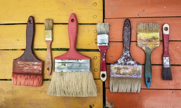 Old brushes Stock Photos, Royalty Free Old brushes Images | Depositphotos