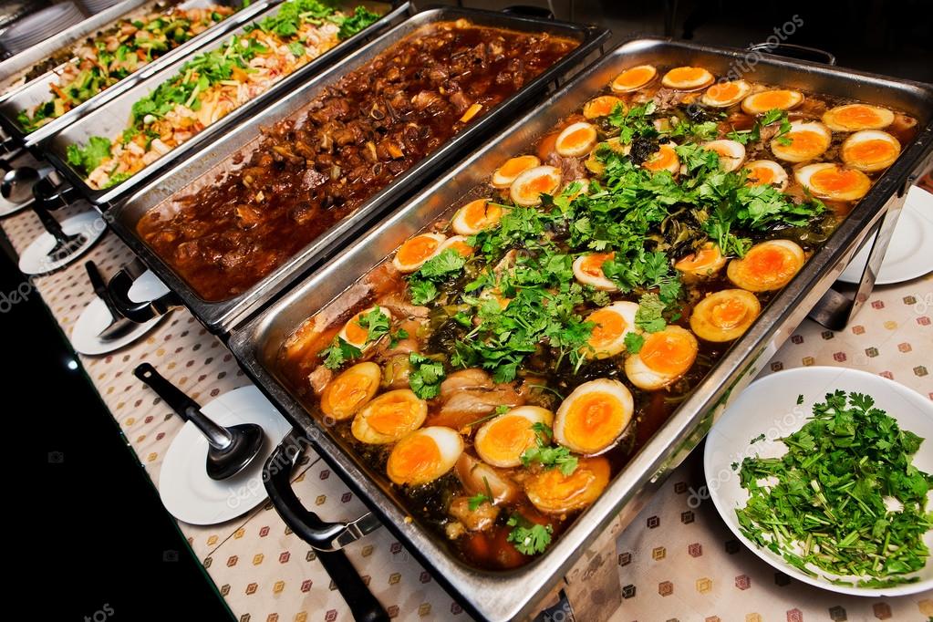 Thailand food buffet. — Stock Photo © subinpumsom #65126857