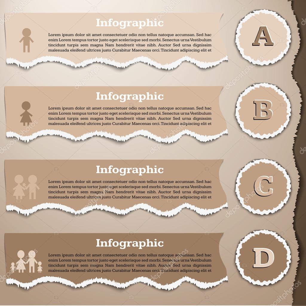 Torn paper banners Stock Vector Image by ©MamaMariaGood #107732834