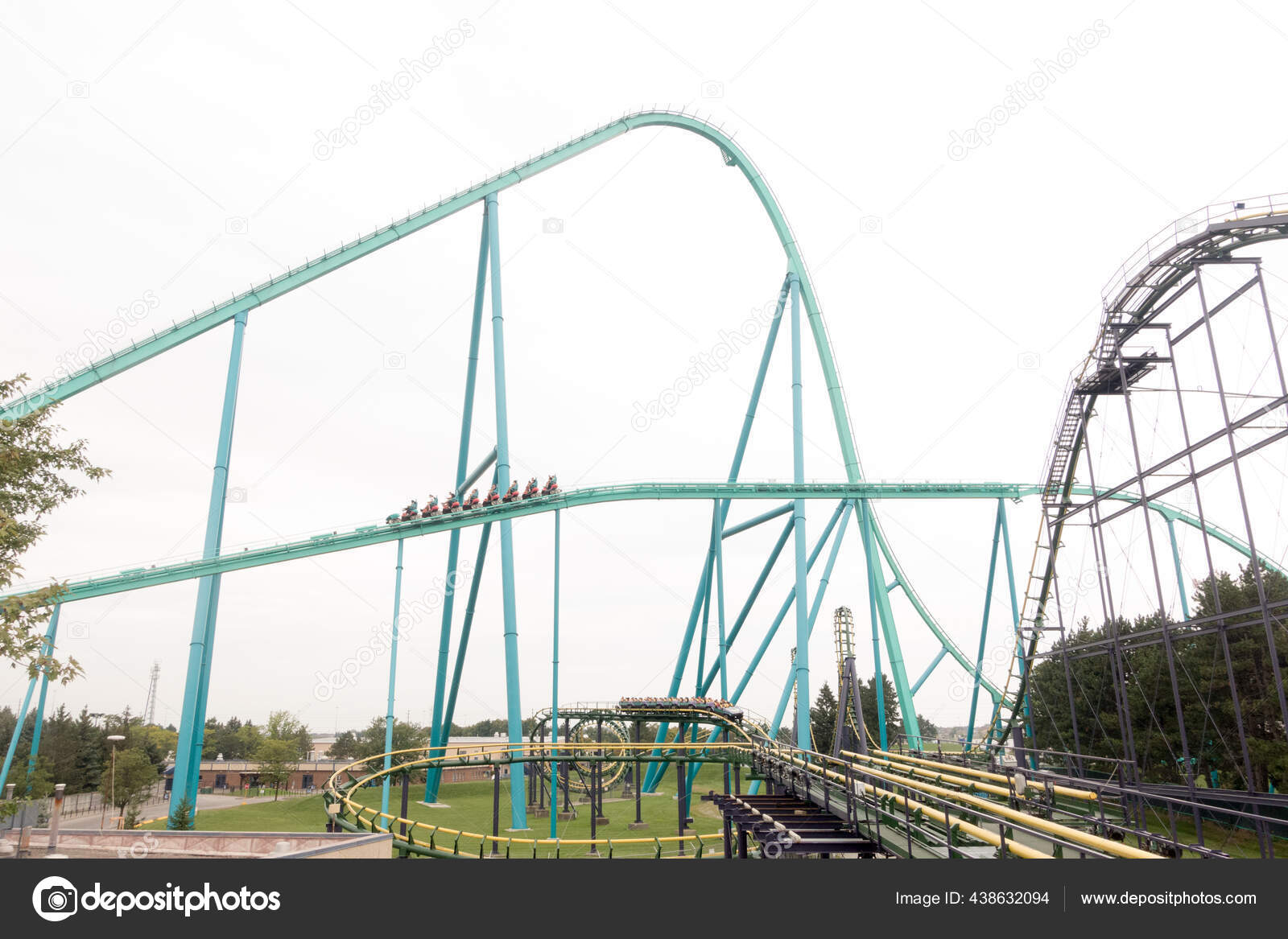 Leviathan Vs Behemoth Roller Coaster
