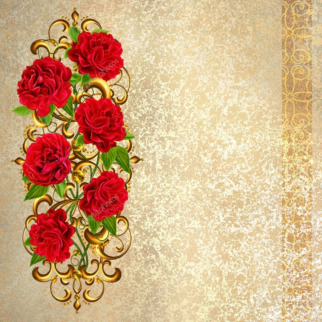 Tổng hợp 999 Background gold red rose Phong cách lãng mạn và quý phái