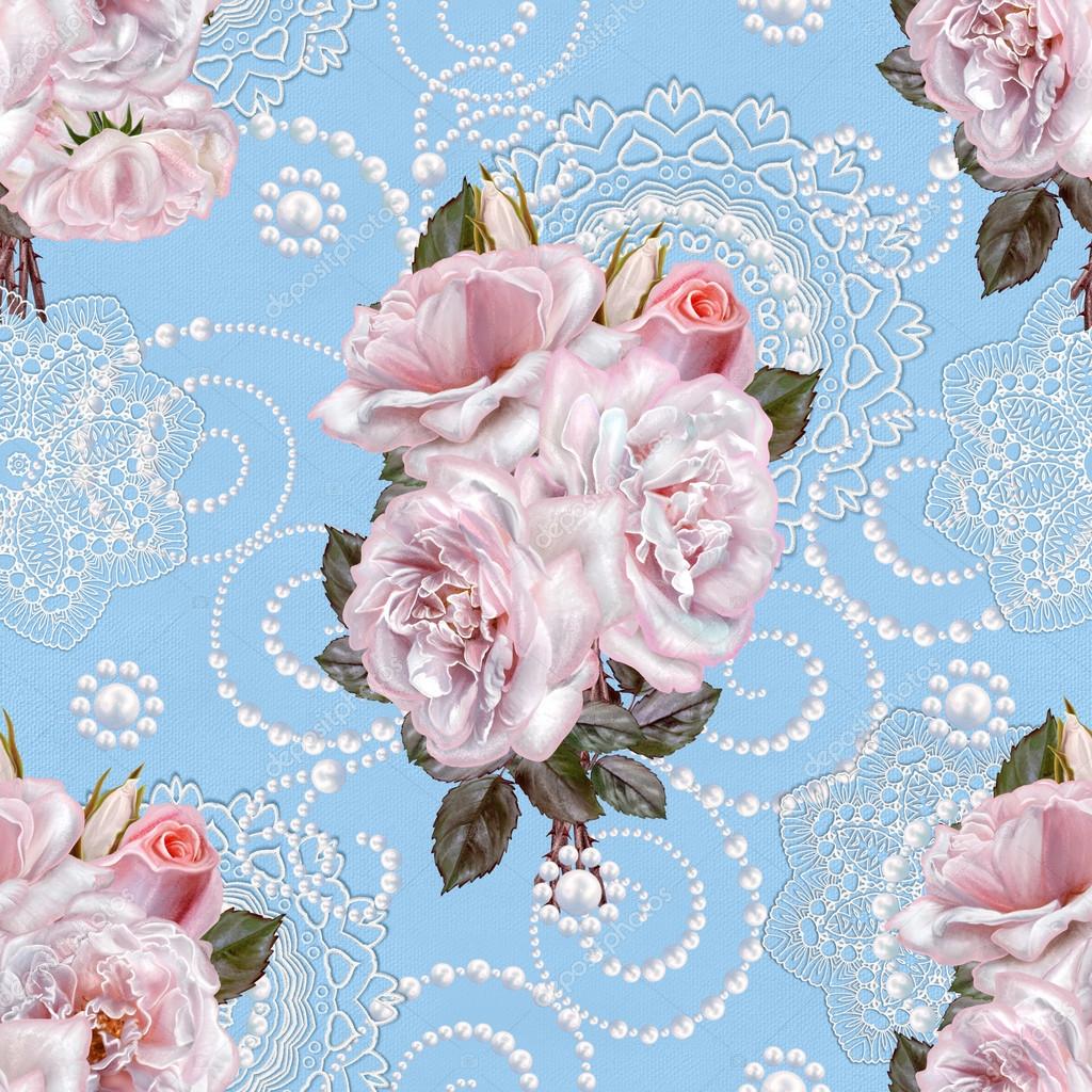 Pattern, seamless. Old style.Fine weaving, mosaic. Damascus ornament ...