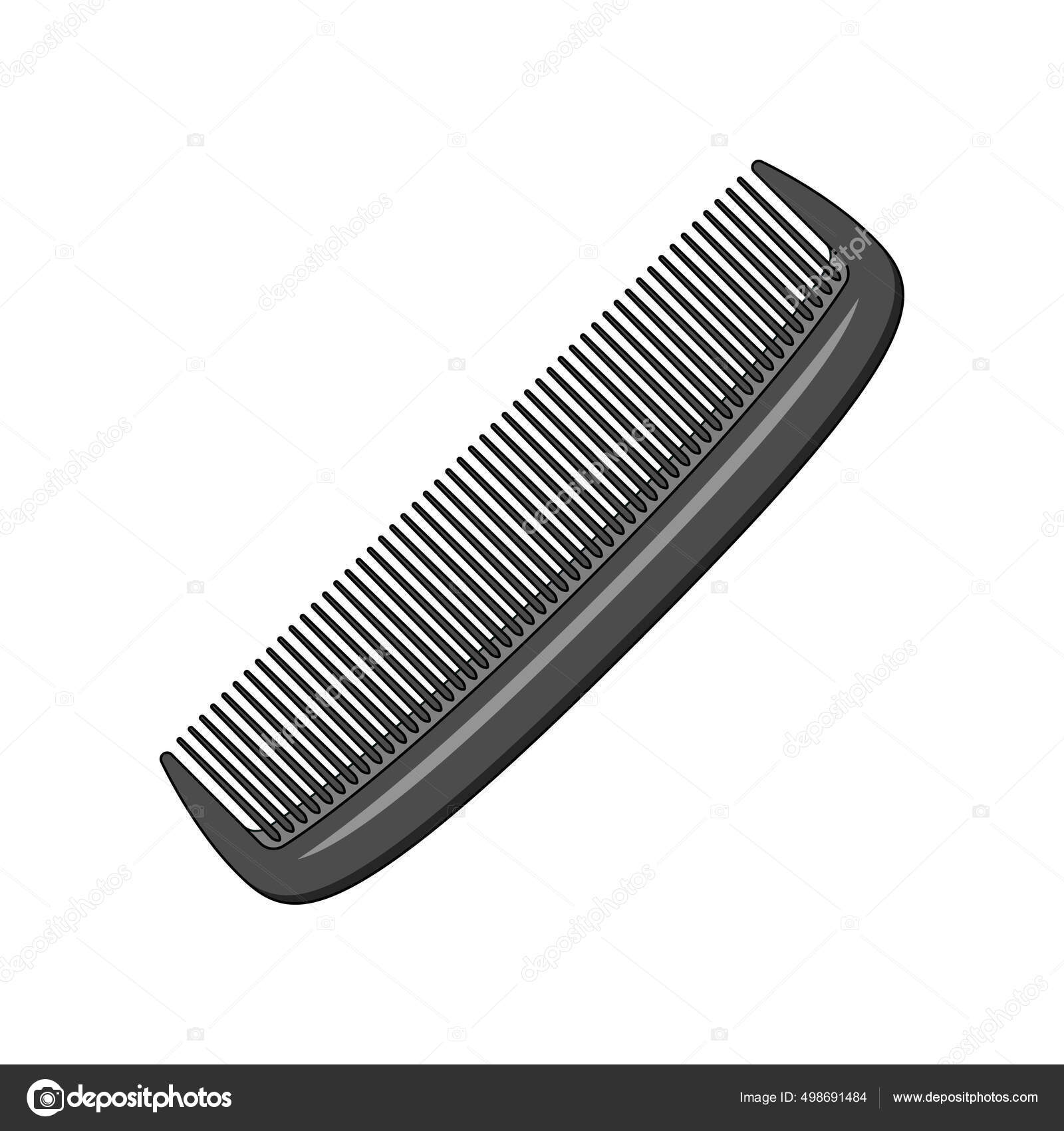 Pente Vetorial Isolado Fundo Branco Vetor de ©Mamanz01 498691484