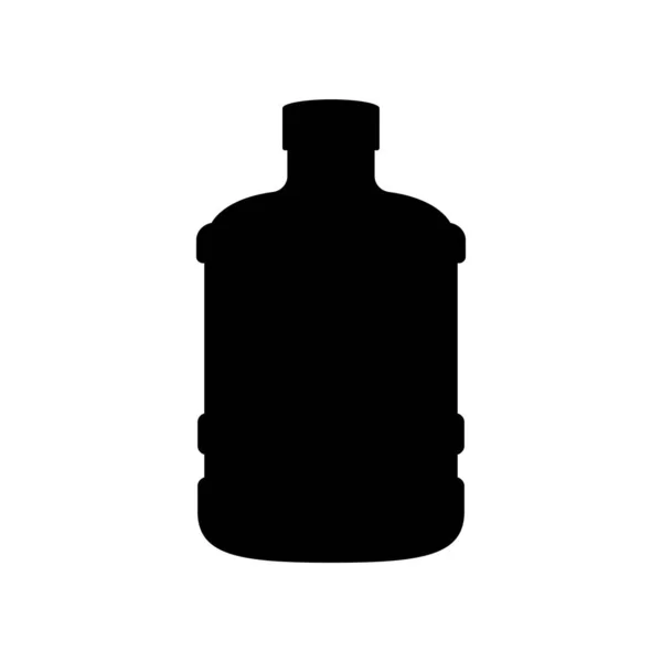 Gallon Vector Isolated White Background Gallon Vector Silhouette Stock ...