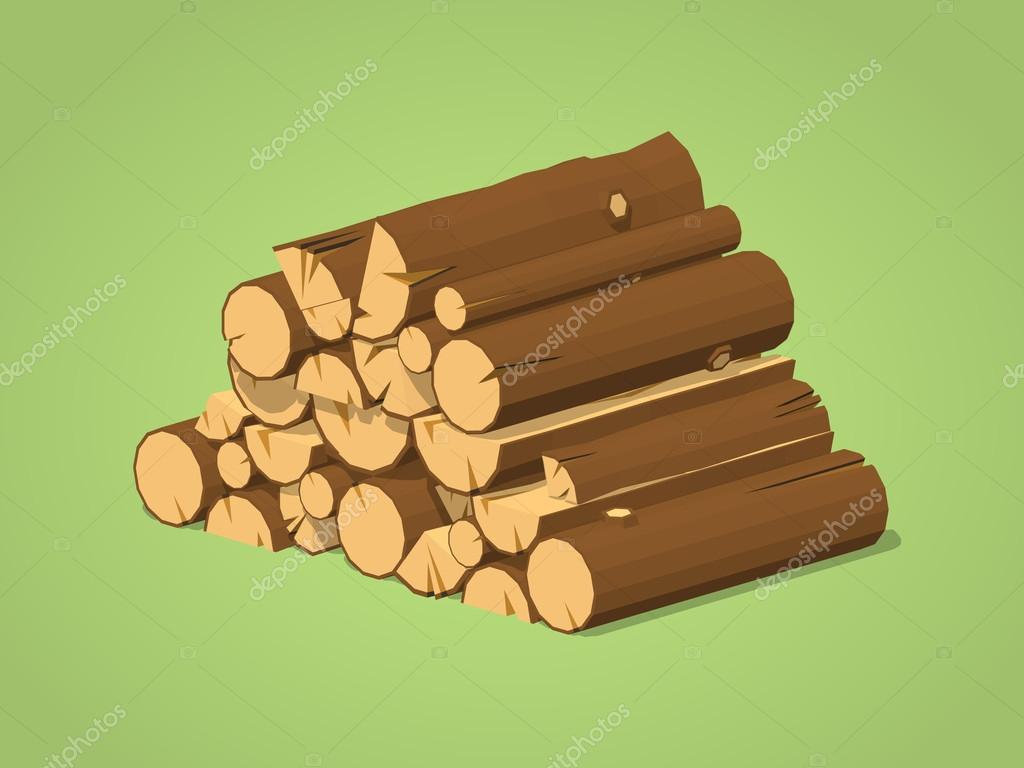 Stack Of Firewood Clipart