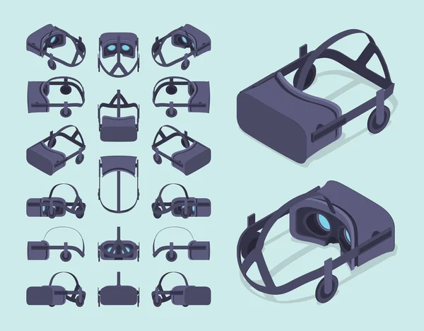 Isometric virtual reality headset Stock Vector Image by ©Andrew_Rybalko ...