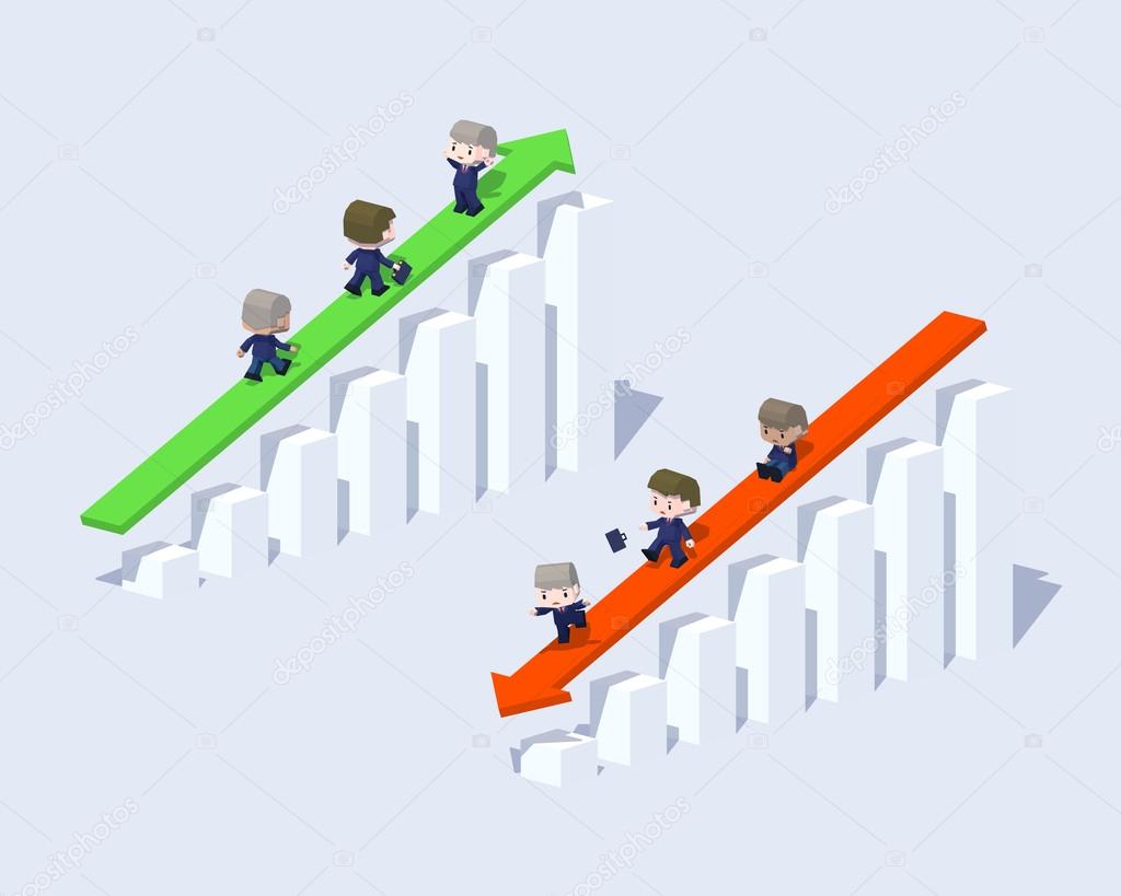 Positive and negative graphs Stock Vector Image by ©Andrew_Rybalko ...