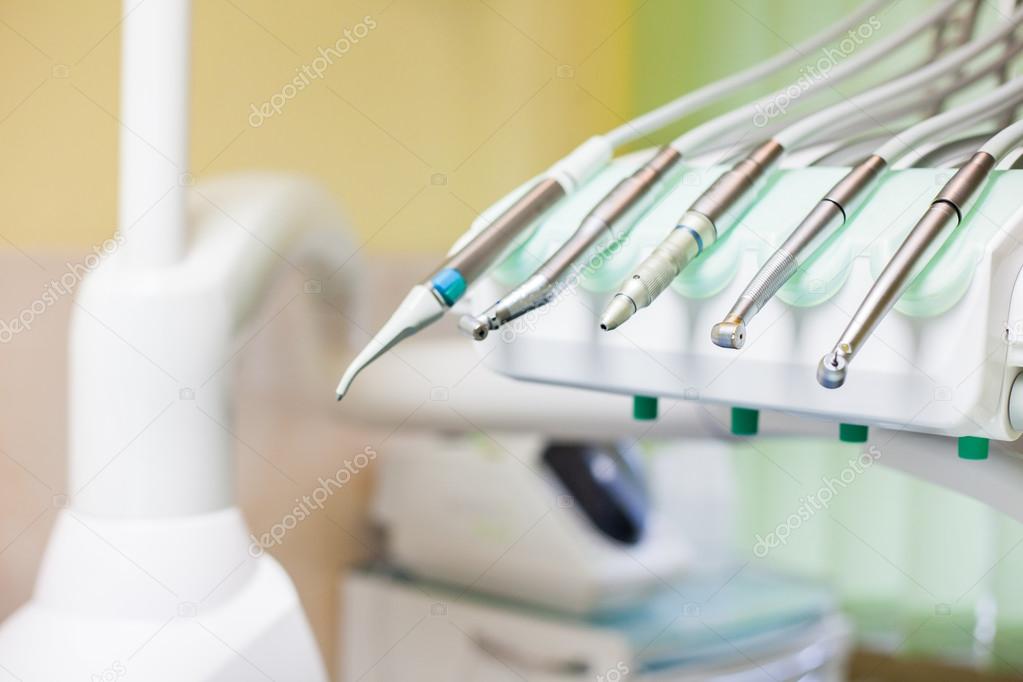 Different dental instruments — Stock Photo © takoburito #103556078