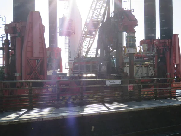Dawlish Devon Wavewalker Platform Dawlish Facilitate Ongoing Works ...