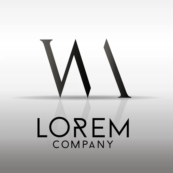 Elegant minimal letters combination. — Stock Vector © ballakornel ...