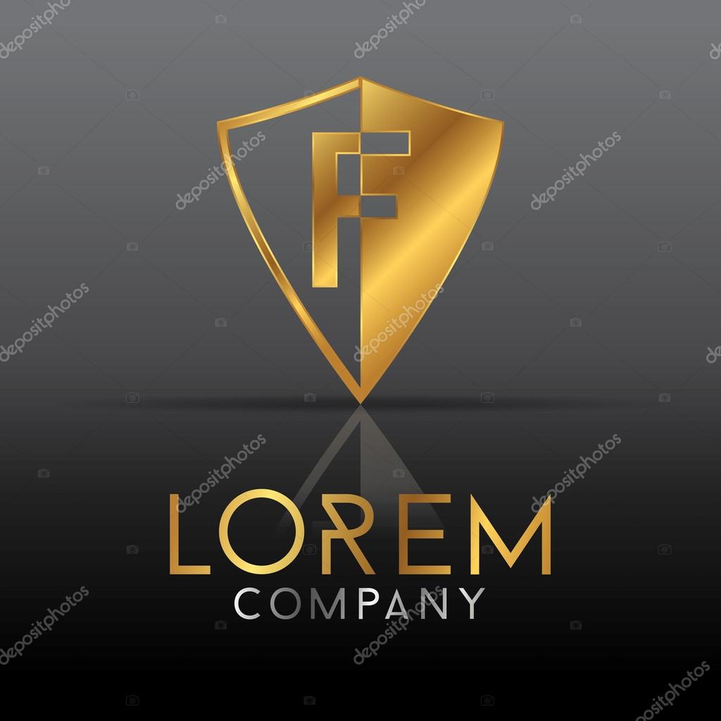 Letter in shield logo design Stock Vector Image by ©ballakornel #110818180