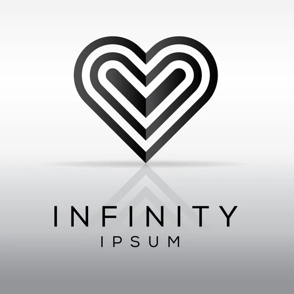 Heart logo minimal Vector Art Stock Images | Depositphotos