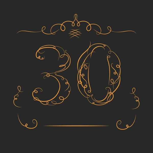 30th Vector Art Stock Images | Depositphotos