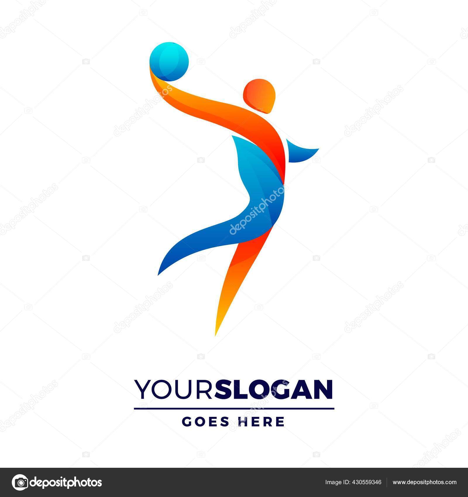 Pictograma Deportivo Logo Gradiente Vector Vector de stock por ©pipoo ...