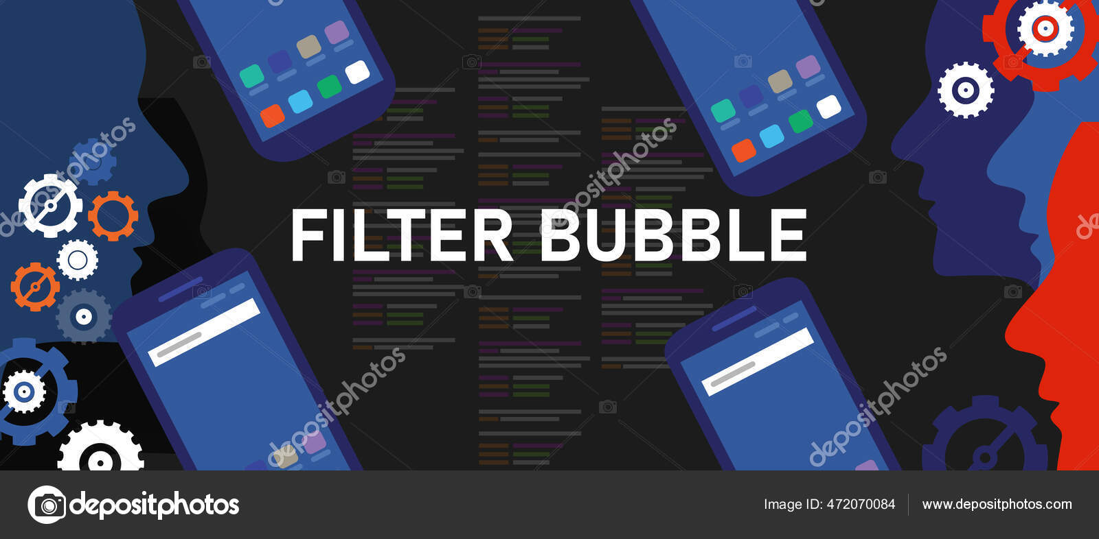Filter bubble smartphone algorithmic social media content creating bias ...