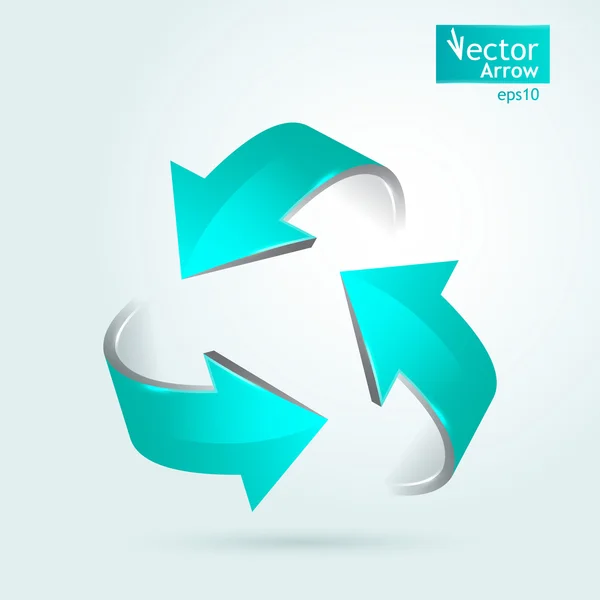 Blue stylish arrow Stock Vector Image by ©An.Brosko #66399541