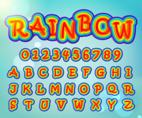 Carnival Festive Alphabet — Stock Vector © PILart #13589828