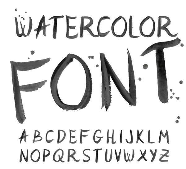 43,877 Watercolor font vector Vectors, Royalty-free Vector Watercolor ...