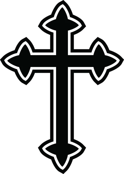 Black Cross Outline