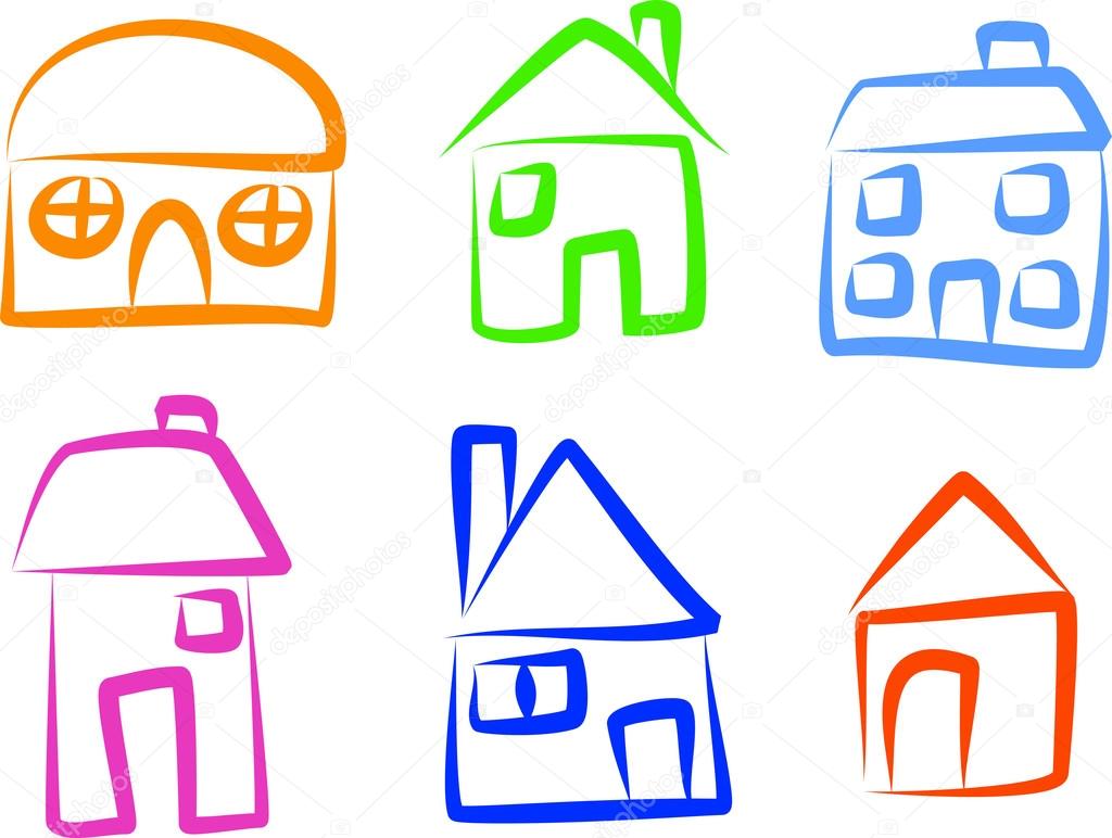 Iconos de casa Vector de stock por ©Prawny 64289125
