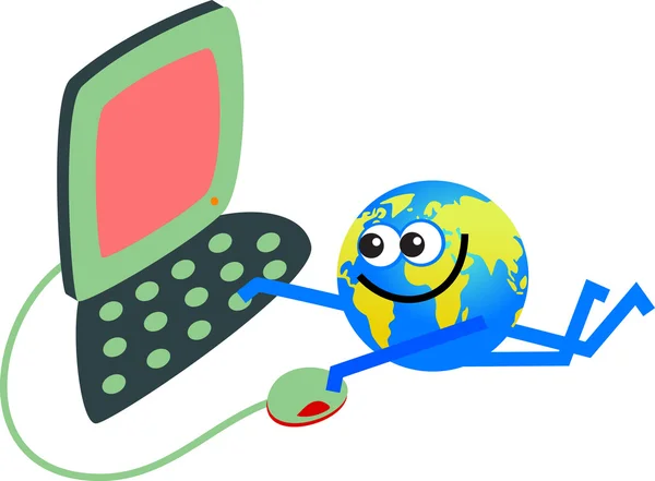 World map cartoon — Stock Vector © Prawny #64294765