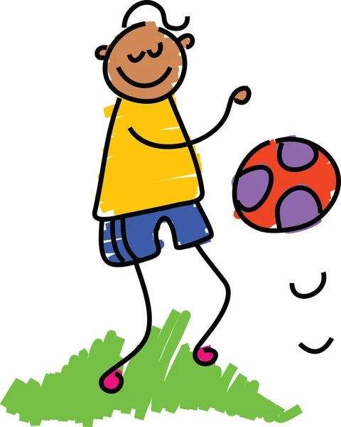 Bouncing ball — Stock Vector © akv_lv #10815426