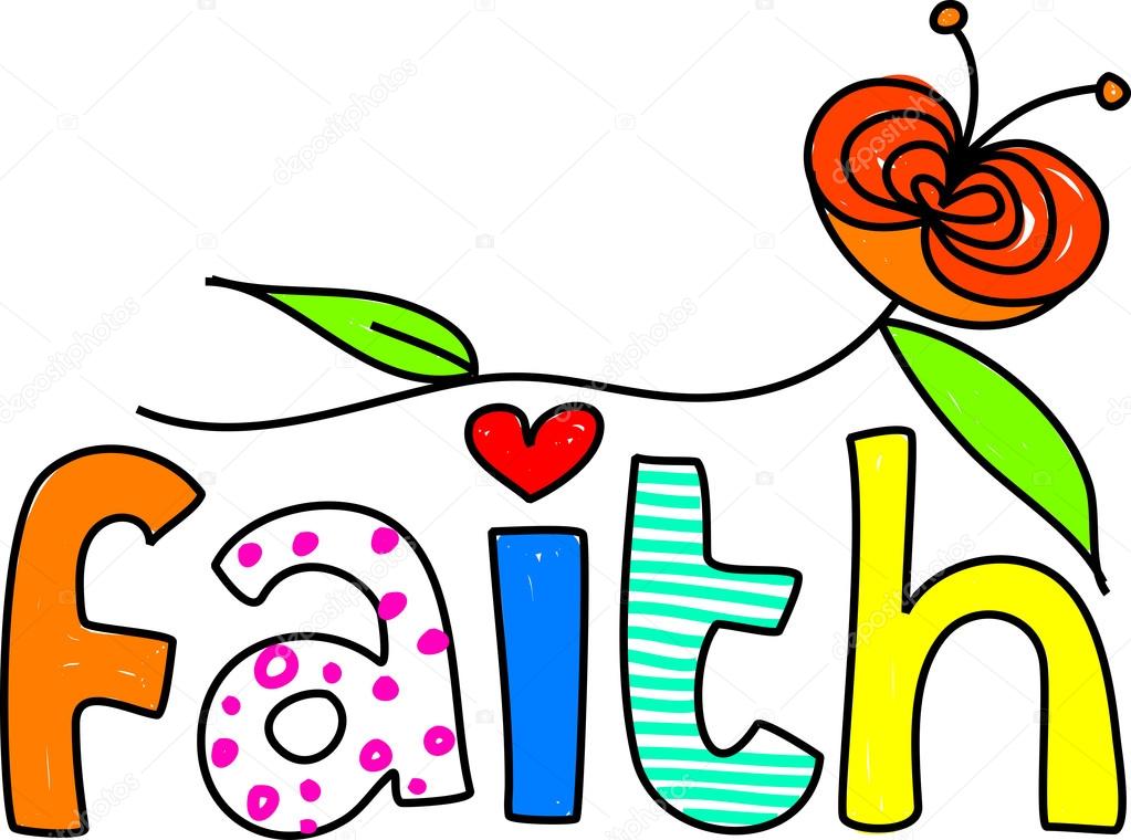 Cartoon text that reads FAITH. Stock Vector Image by ©Prawny #64290583