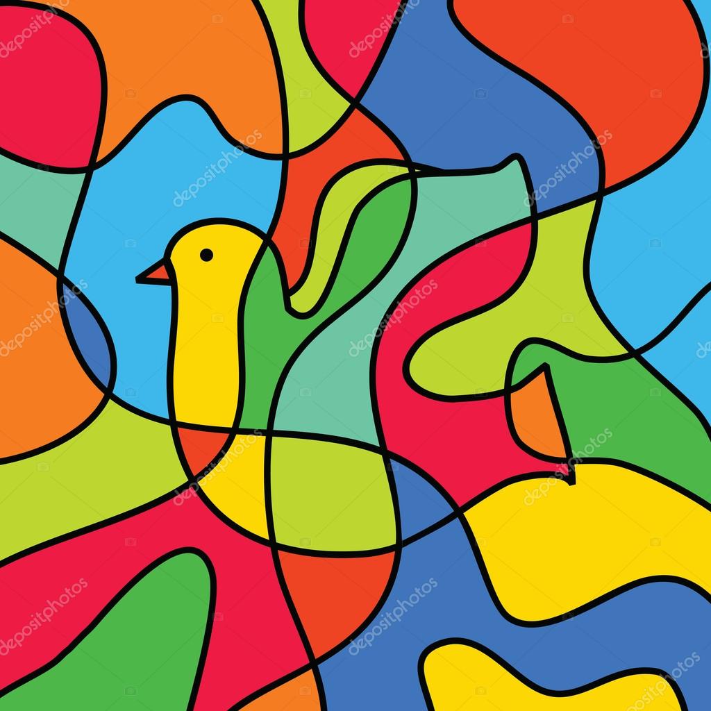 Glass effect dove bird Stock Vector Image by ©Prawny #64292719