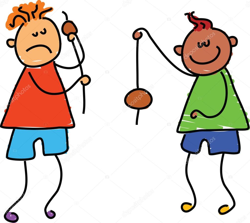 Let's play conkers cartoon Stock Vector Image by ©Prawny #64293053