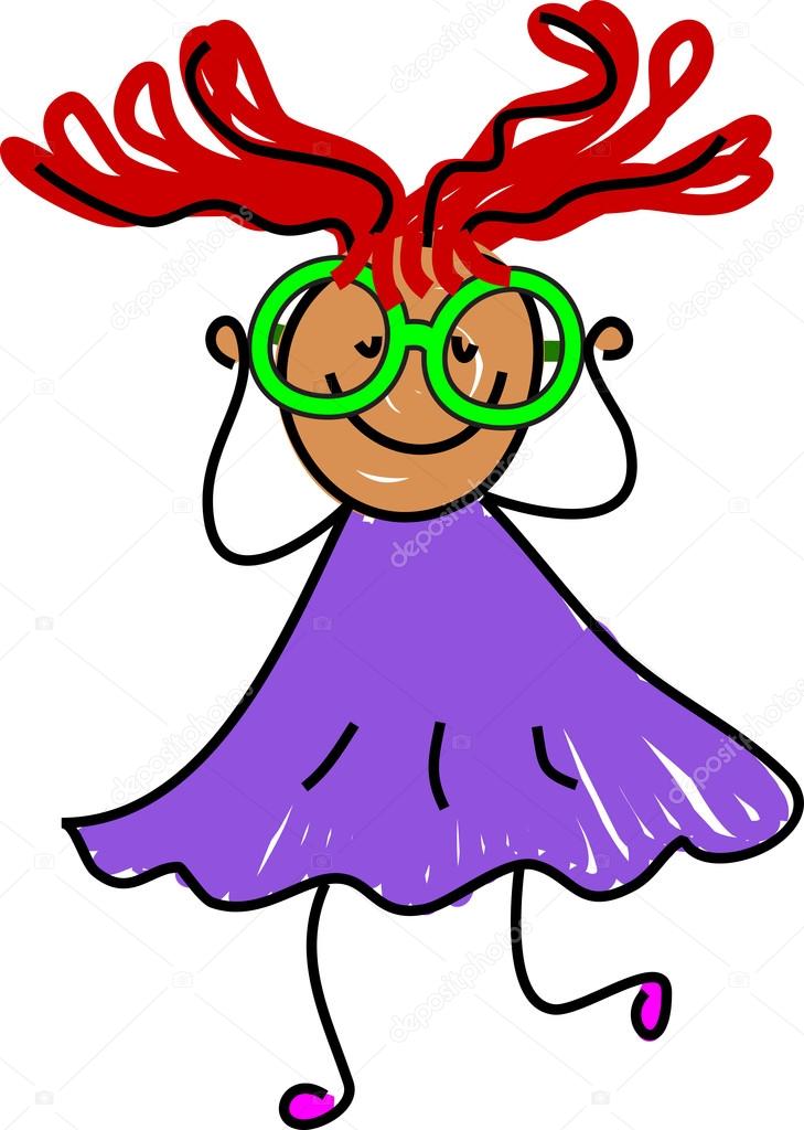 School girl in new spectacles Stock Vector Image by ©Prawny #64293185