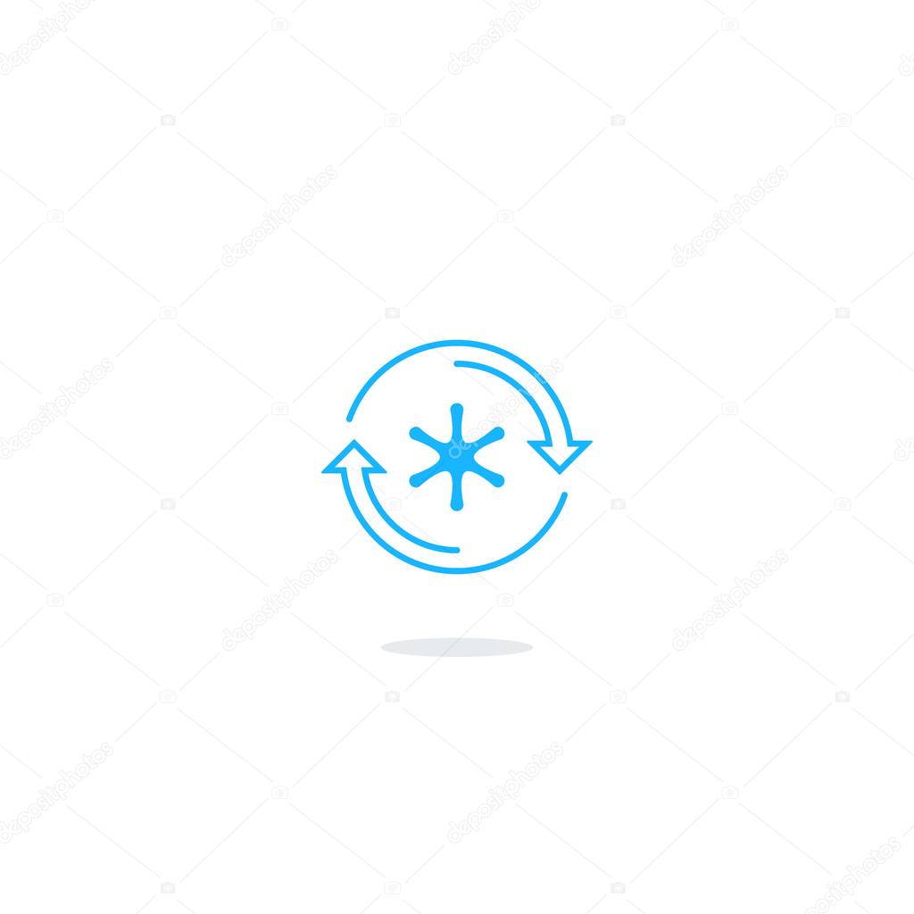 Cooling systems logo Stock Vector Image by ©Stmool #117660228
