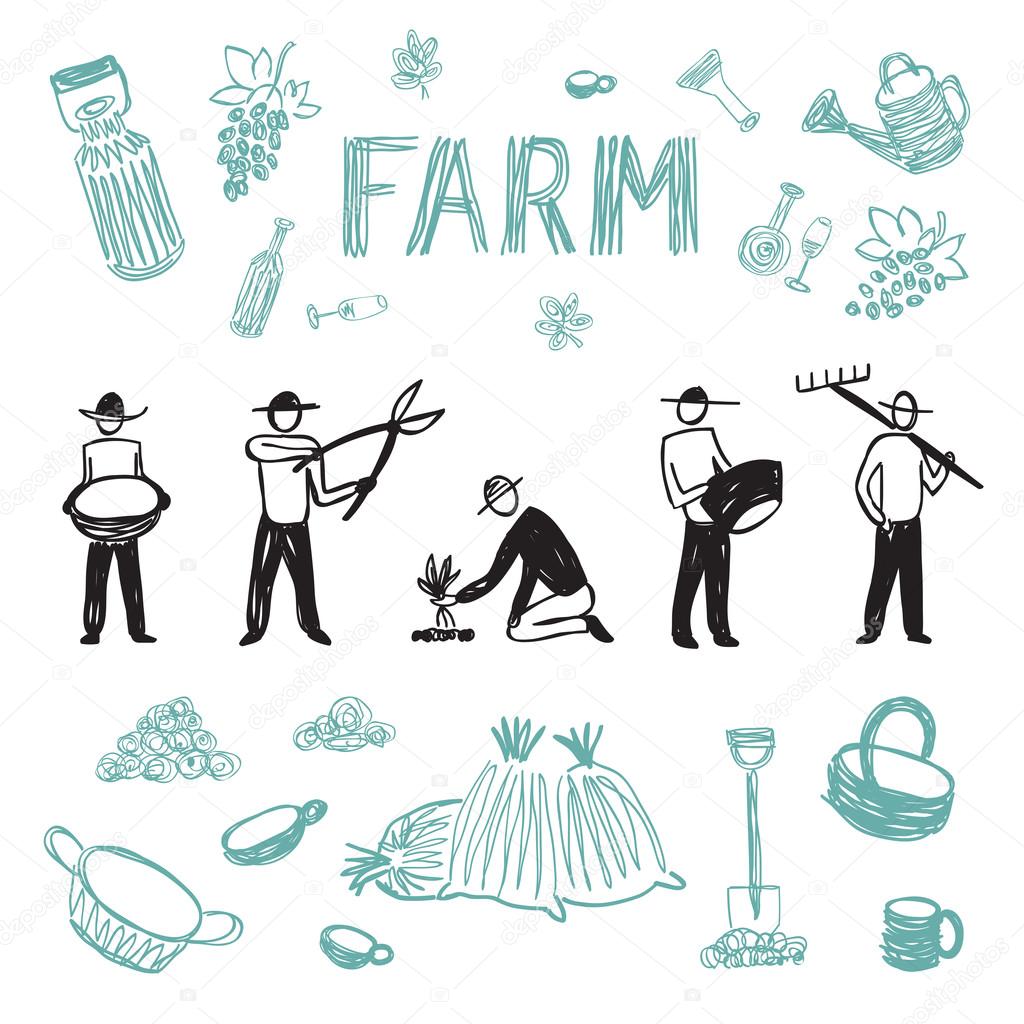 Farm Hand Clipart